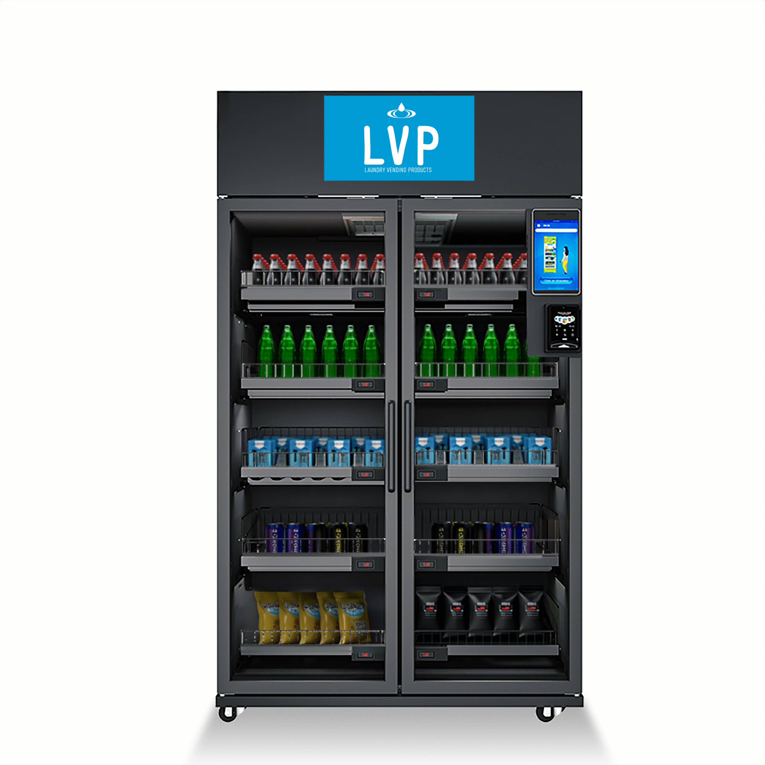 Smart Vending Machine - Double Door - Refrigerated - Laundry Vending ...